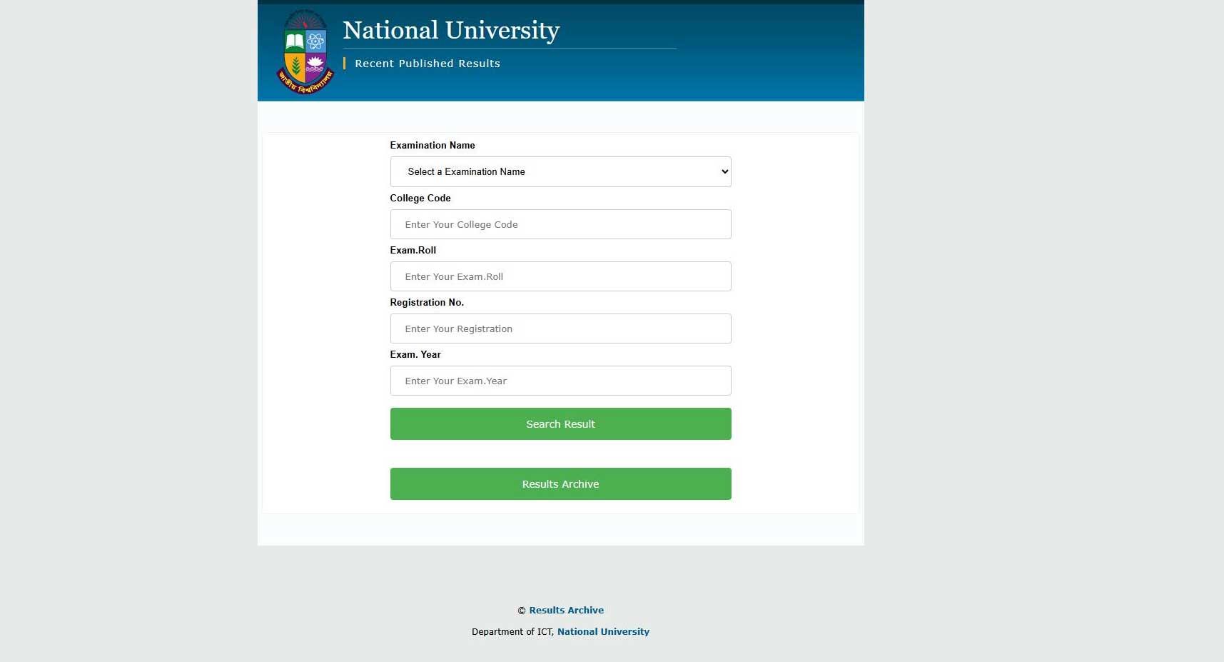 NU Honours 3rd Year Result 2025 (মার্কশীটসহ রেজাল্ট)